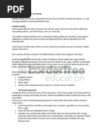CSEC Food and Nutrition Syllabus 2025 | PDF | Foods | Nutrition