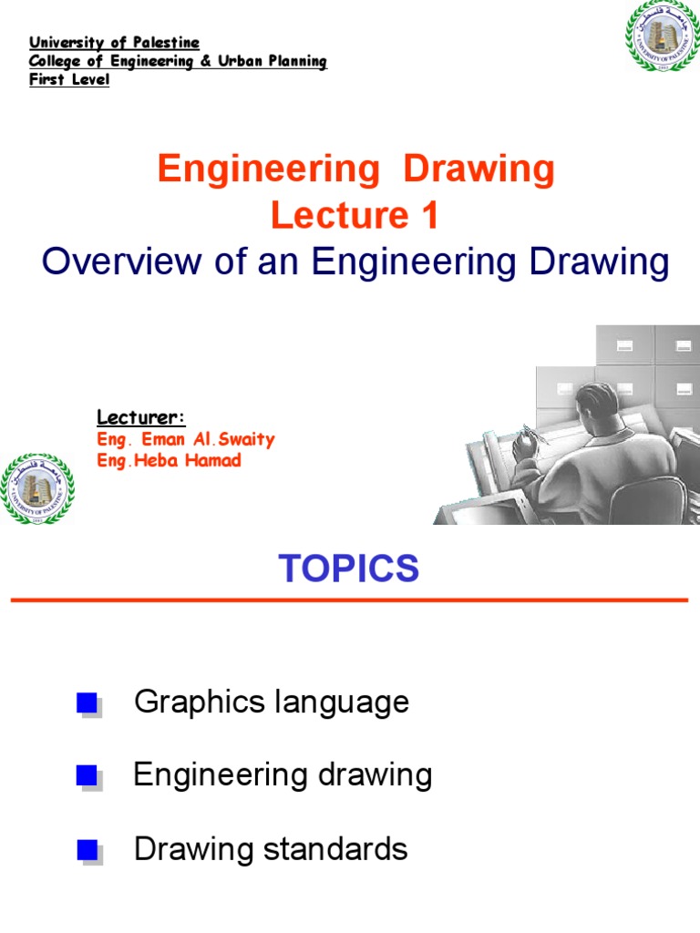 Overview of An Engineering Drawing | PDF | Drawing