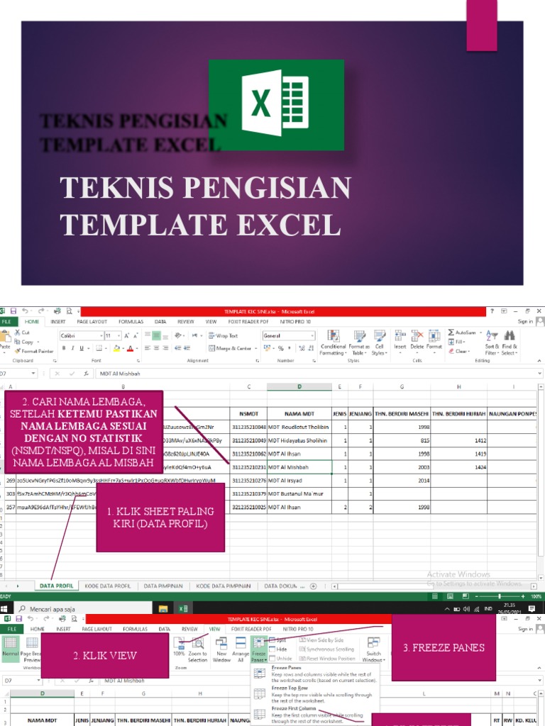 Panduan Membuat Template Excel | PDF