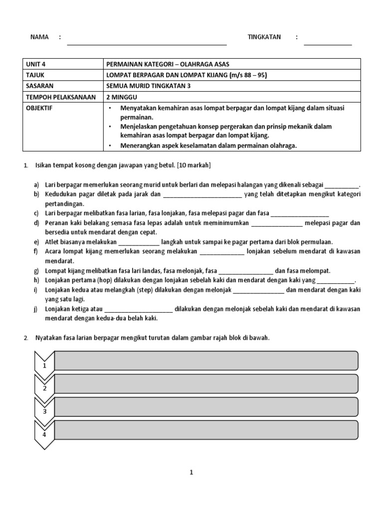 PJPK T3 Lompat Pagar Dan Kijang | PDF | Komputer