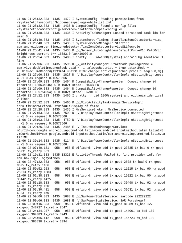 Log | PDF | Network Socket | Information Technology Management