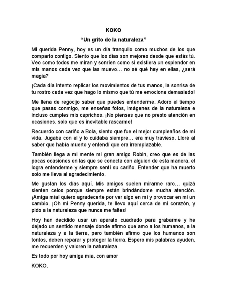 KOKO | PDF