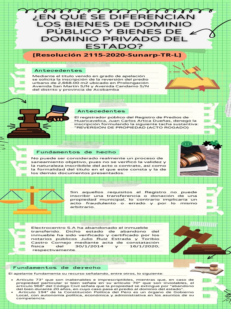 ¿En Qué Se Diferencian Los Bienes de Dominio Público y Bienes de Dominio Privado Del Estado ...