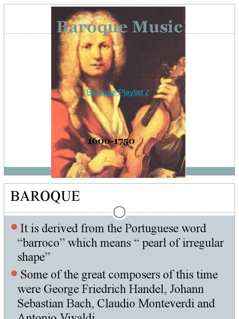 Baroque | PDF | Baroque Music | Johann Sebastian Bach