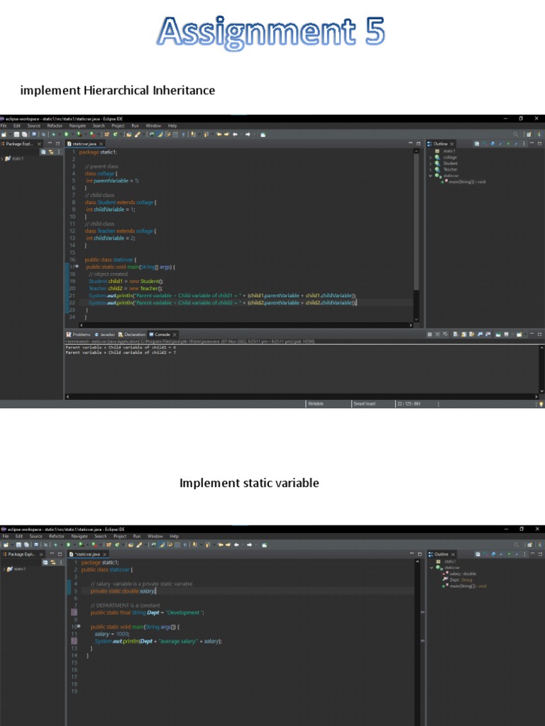 Assignment 5 | PDF | Computers