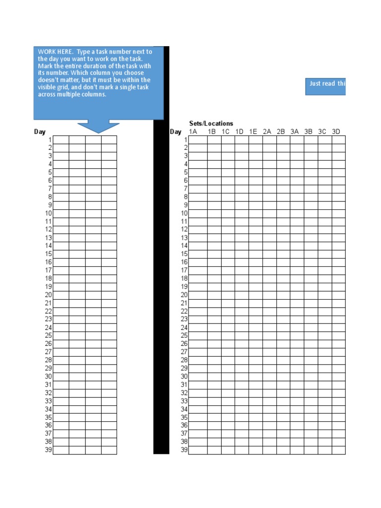 Native Sun Gantt Chart With Limited Conflict Checker(1) | PDF | Computing