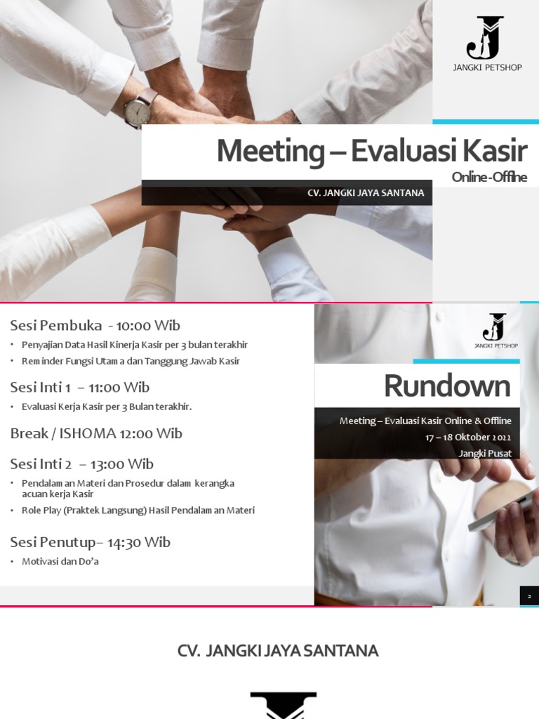 Evaluasi Kinerja Kasir Jangki Jaya | PDF