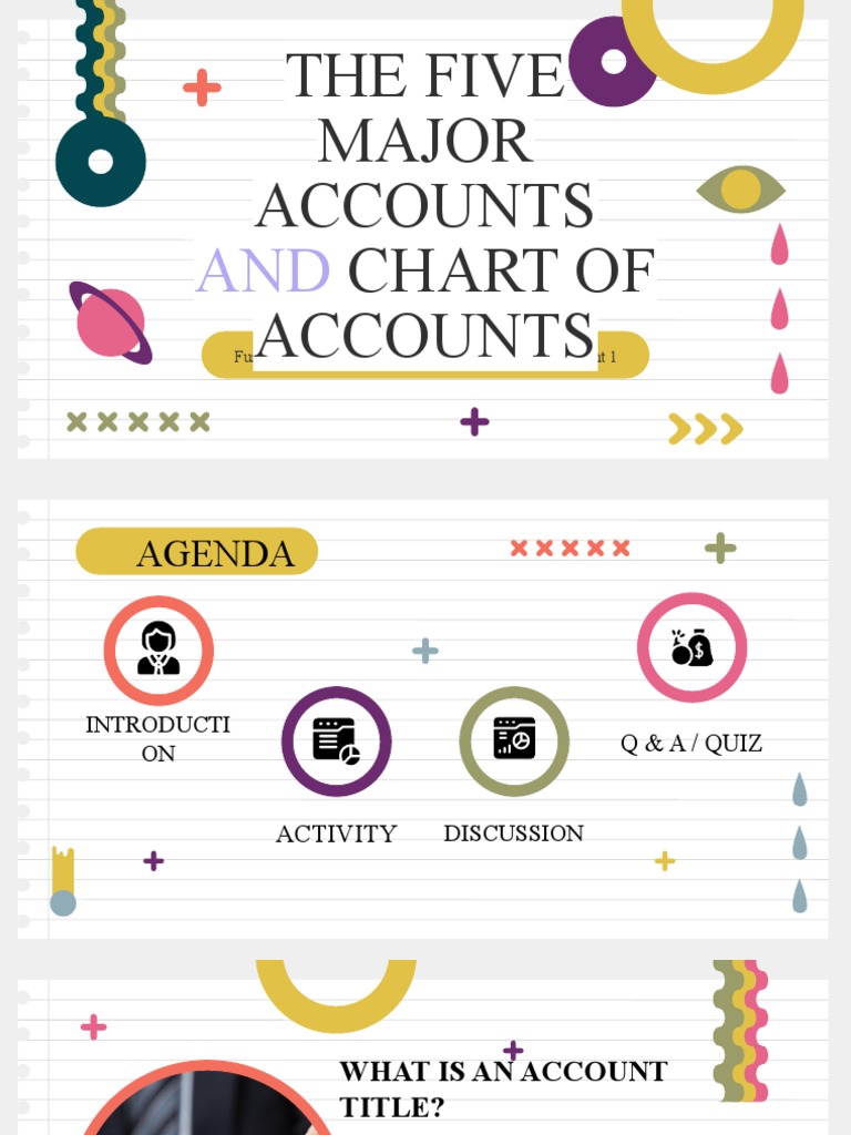 five major accounts | PDF | Expense | Income