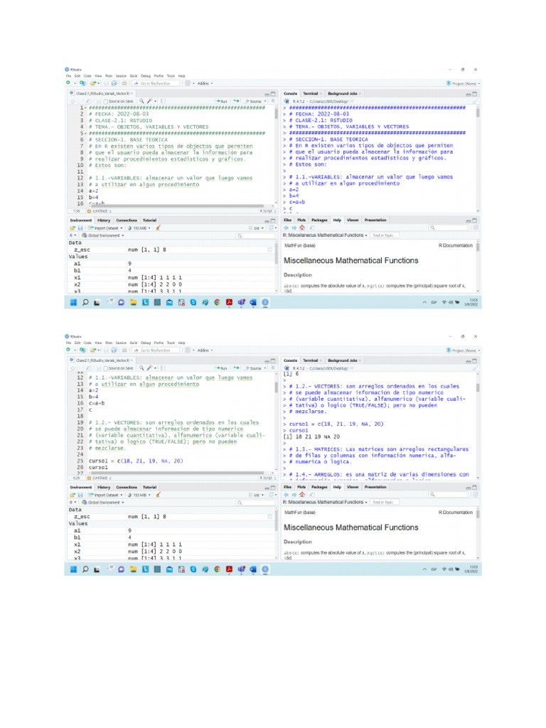 EspinozaEstrellaBryan RStudio-Obj-Vect E11 | PDF