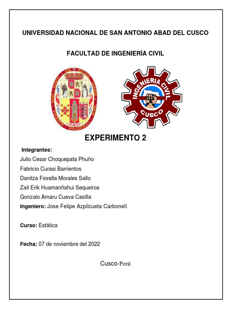 Experimento 2 | PDF