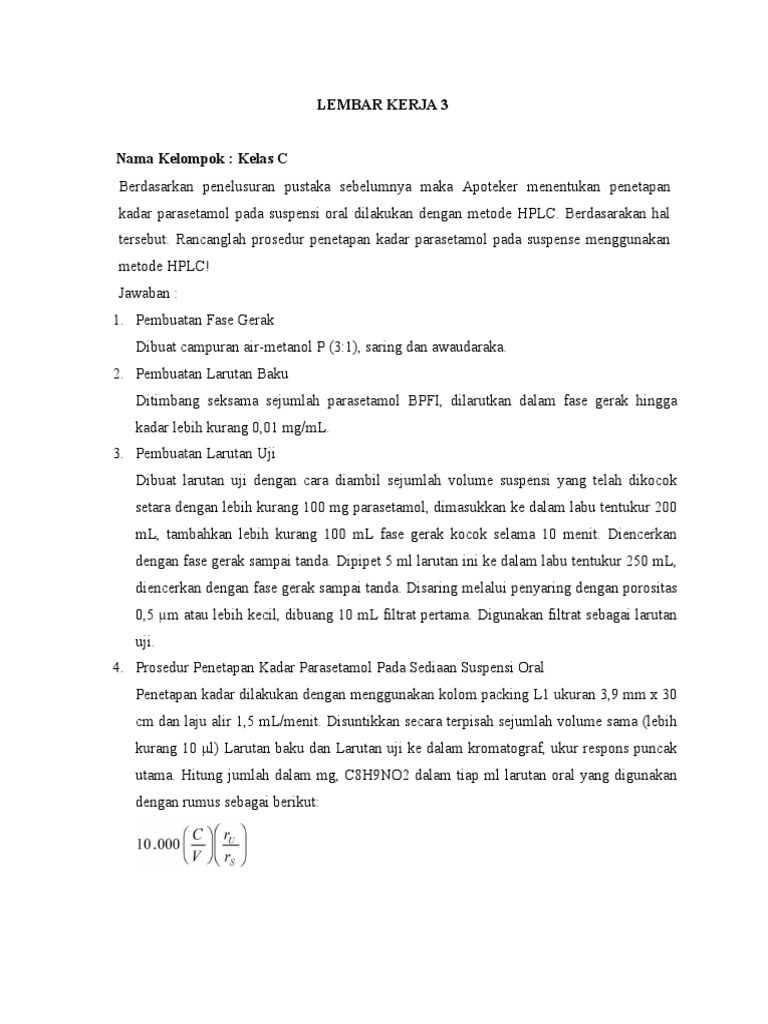 Topik 3 - Lembar Kerja 3 | PDF