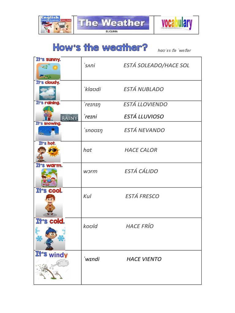 The Weather | PDF
