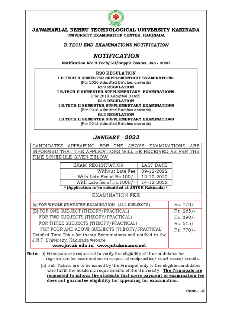 12 BT Notification | PDF