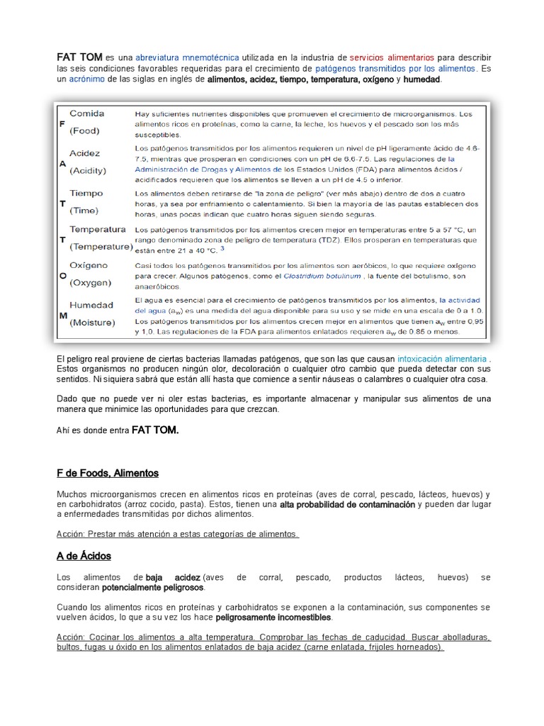 FAT TOM Tarea | Descargar gratis PDF | Alimentos | Productos lácteos