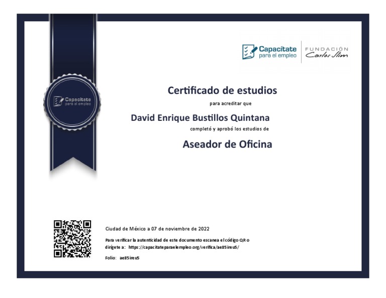 Capacitate para El Empleo Certificado Editable Word | PDF Capacitate para El Empleo Certificado Editable Word | PDF