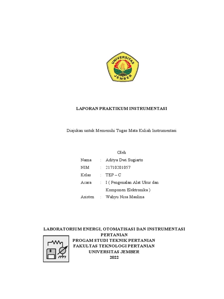 Laporan Praktikum Instrumentasi | PDF | Sains & Matematika | Komputer