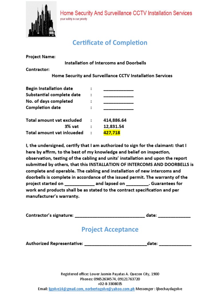 Certificate of Completion | PDF