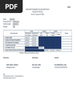 BFDP Monitoring Form A Overview | PDF