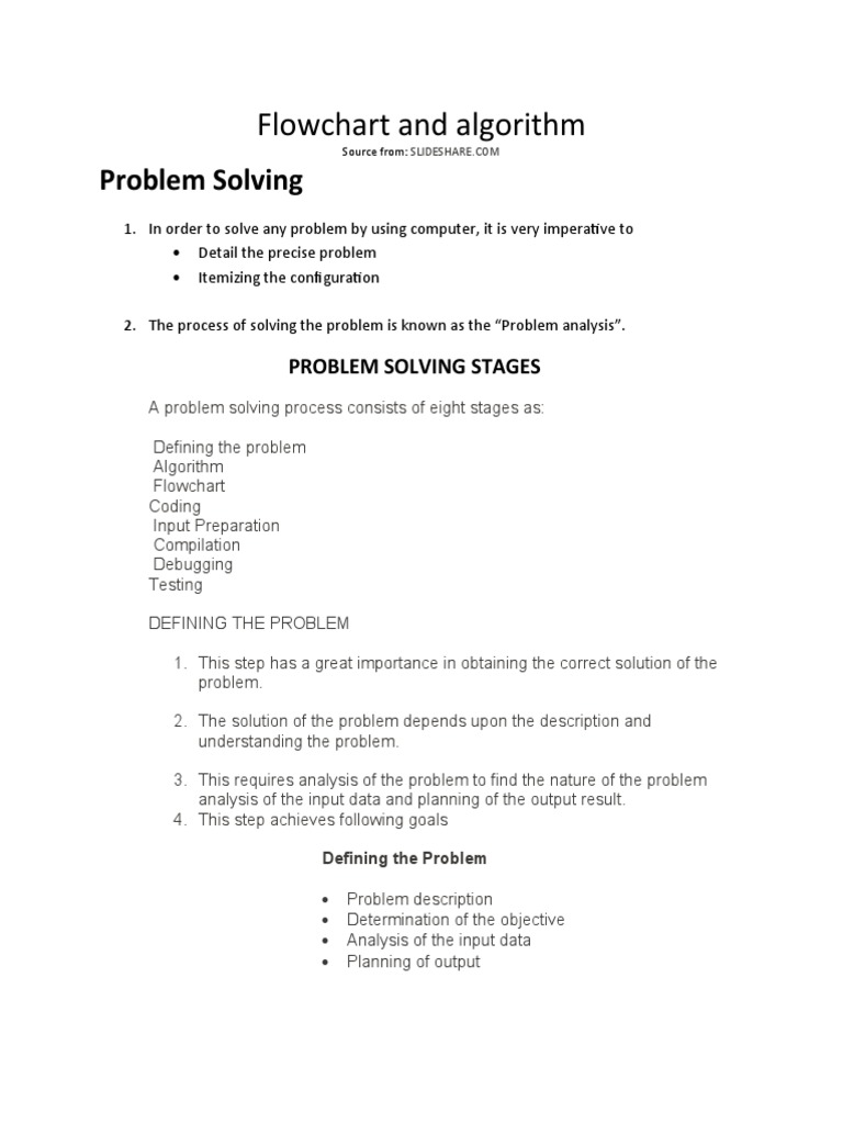 Flowchart and Algorithm | Download Free PDF | Algorithms | Programming