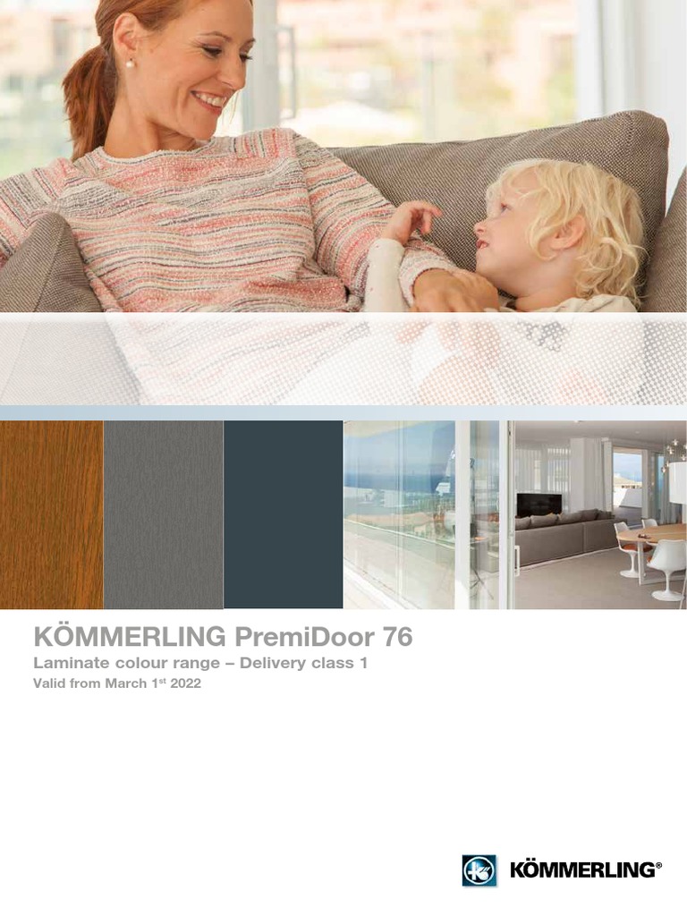 KOEMMERLING PremiDoor 76 Brochure Colours DC1 234130313 0322 Web | PDF
