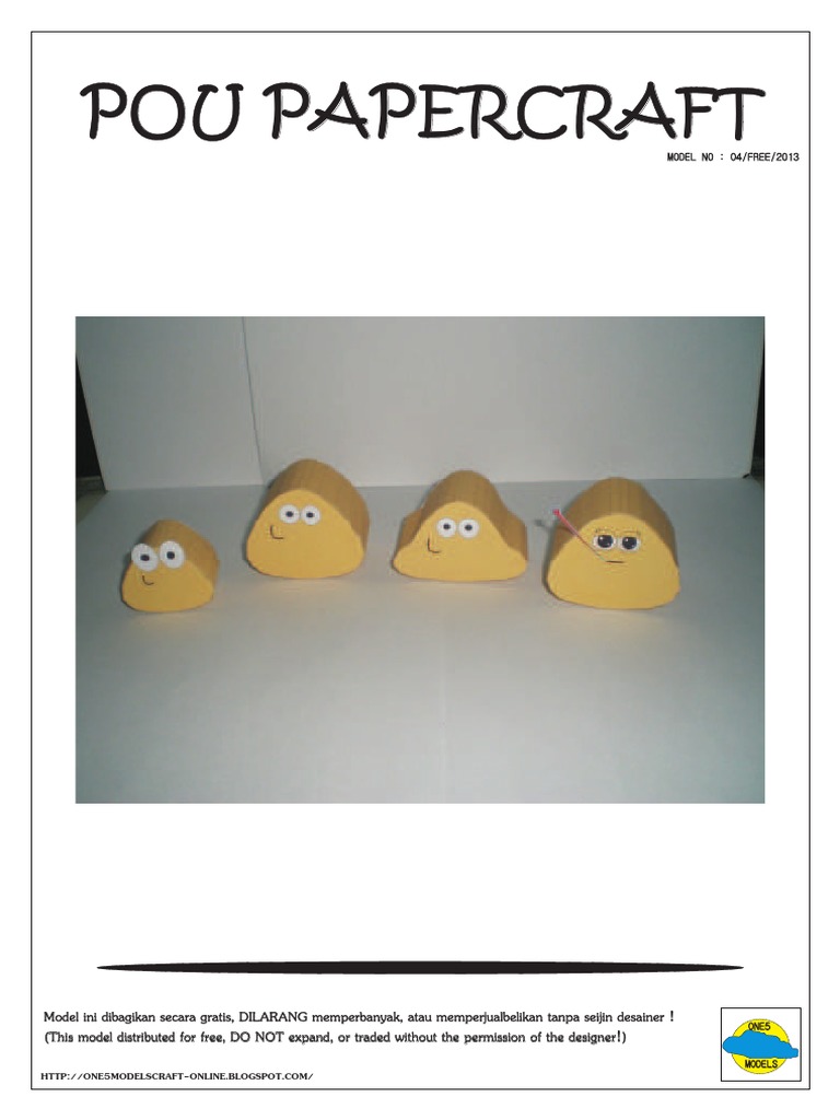 Pou Papercraft | PDF | Career & Growth