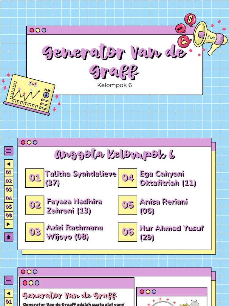 Generator Van de Graff: Kelompok 6 | PDF | Griya & Taman | Sains & Matematika