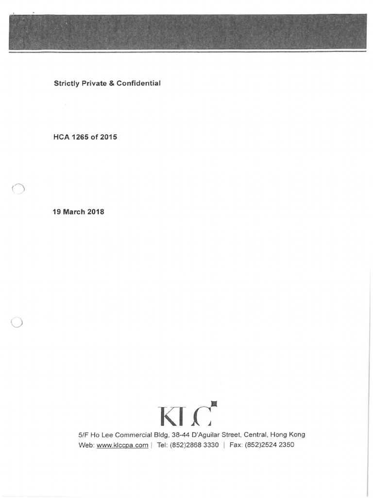 Report From KLC | PDF