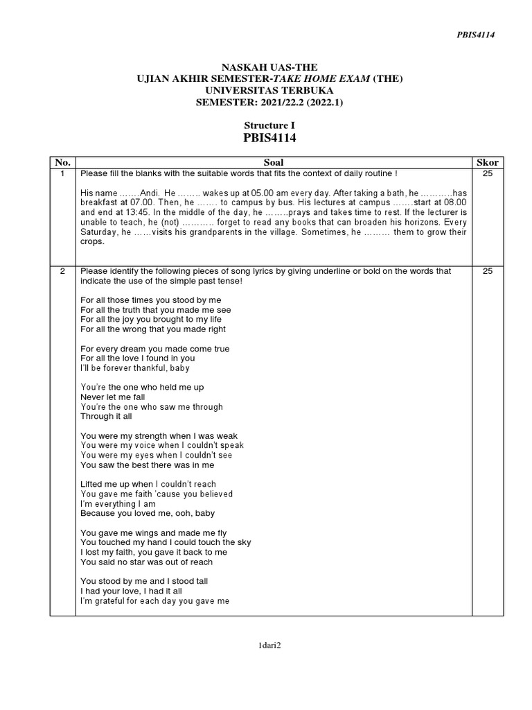 Structure Pdf