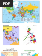 Mga Simbolo Sa Mapa - Worksheet | PDF