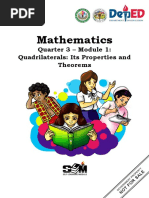 Math 9 Module For 3rd Quarter | PDF | Rectangle | Perpendicular