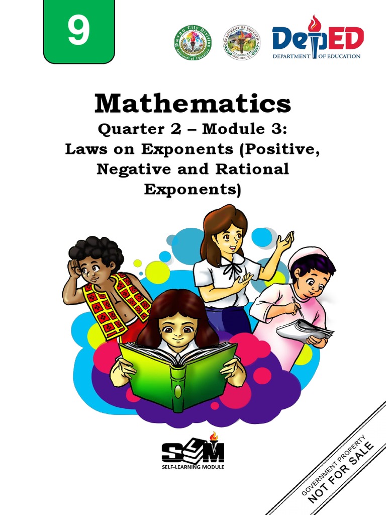 Q2 Mathematics 9 - Module 3 | PDF | Exponentiation | Abstract Algebra