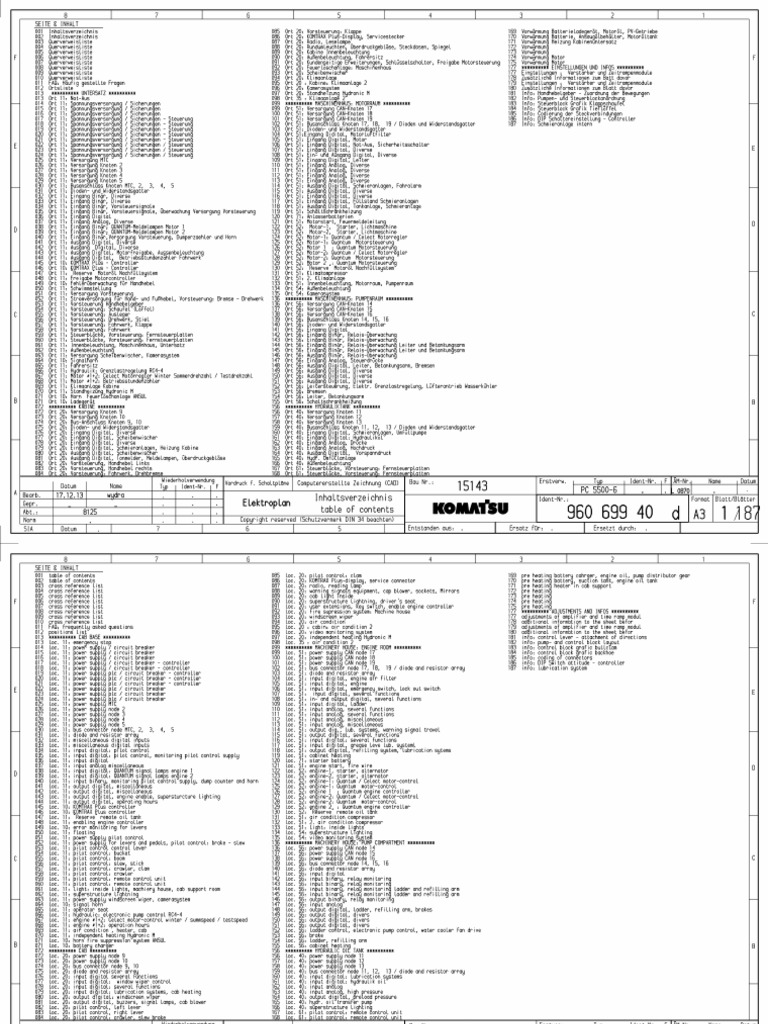 PC5500 Electric-Plan 96069940D SN15141 | PDF