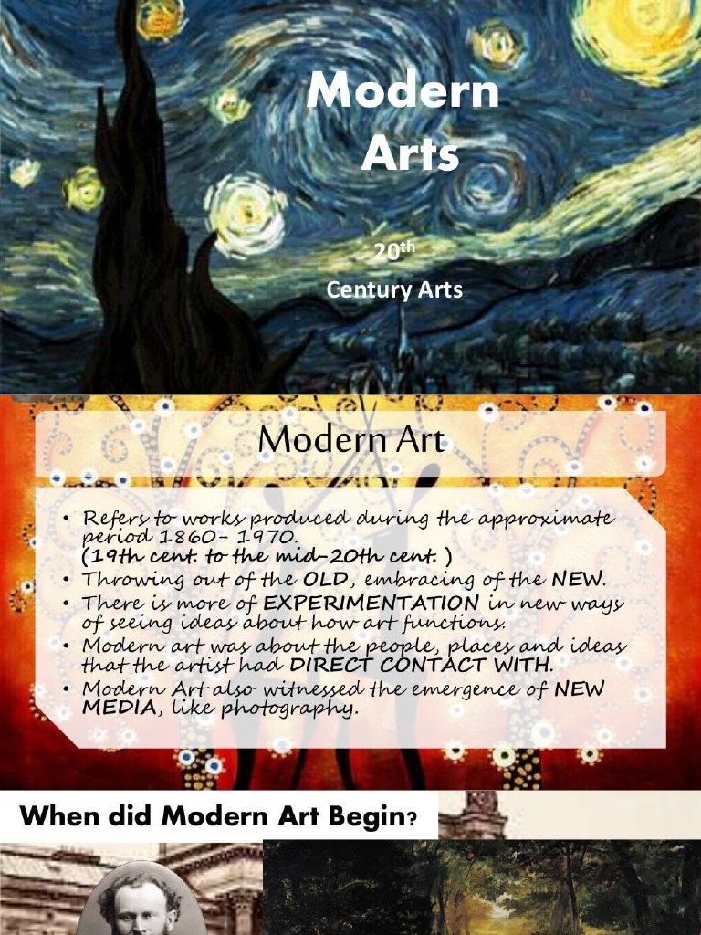 Arts 10 Quarter 1 Modern Art | PDF