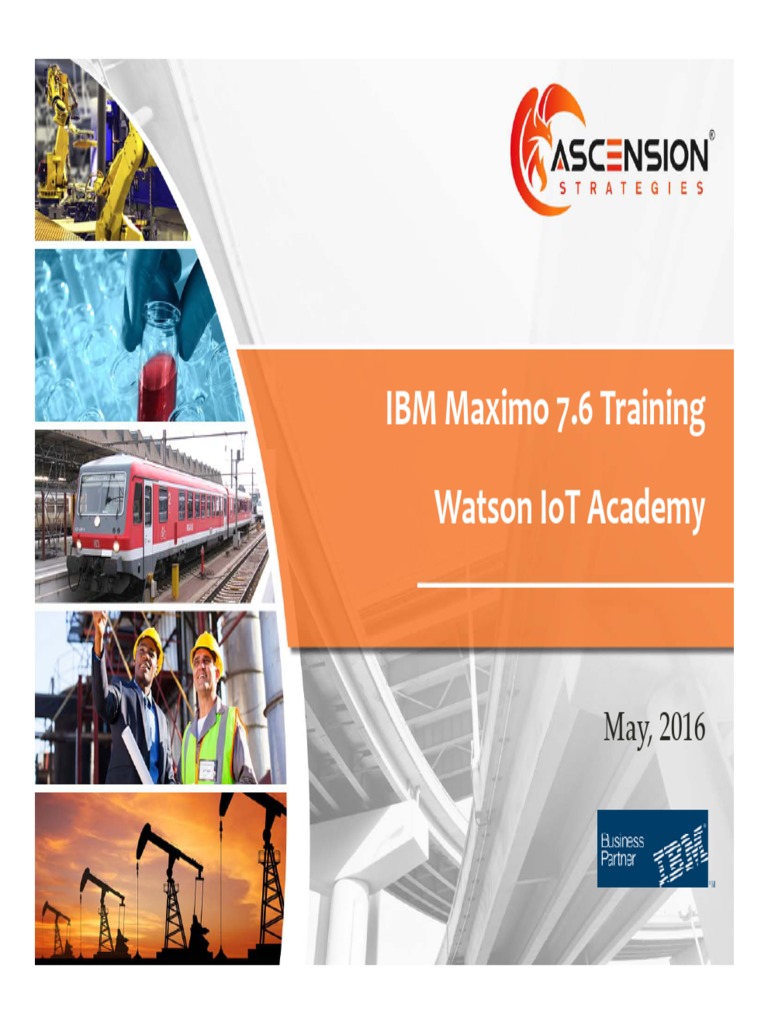 IBM Maximo 7.6 Training | PDF | Systems Engineering | Software