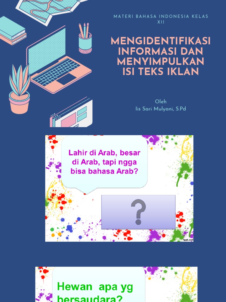 Teks Iklan Kelas XII | PDF