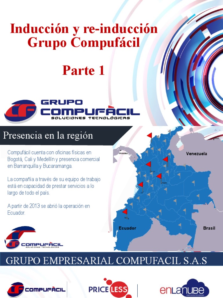 Parte 1 Inducción y Re-Inducción Grupo Compufácil | PDF | Calidad (comercial) | Business