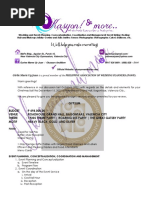 TESDA EVENTS MANAGEMENT Debut | PDF