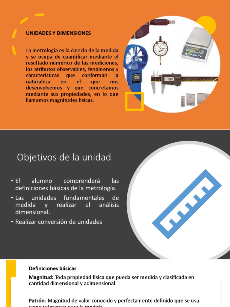 Unidades Y Dimensiones | PDF | Dimensión | Medición