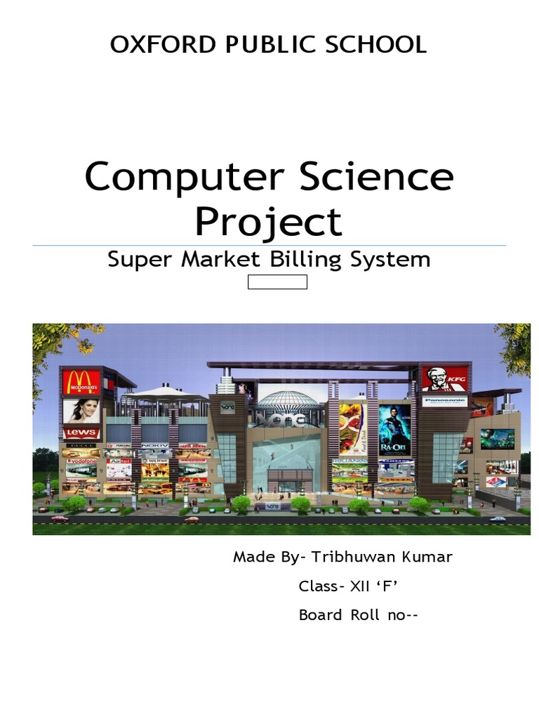 C Super Market Billing System Pdf C Inheritance Object Oriented Programming
