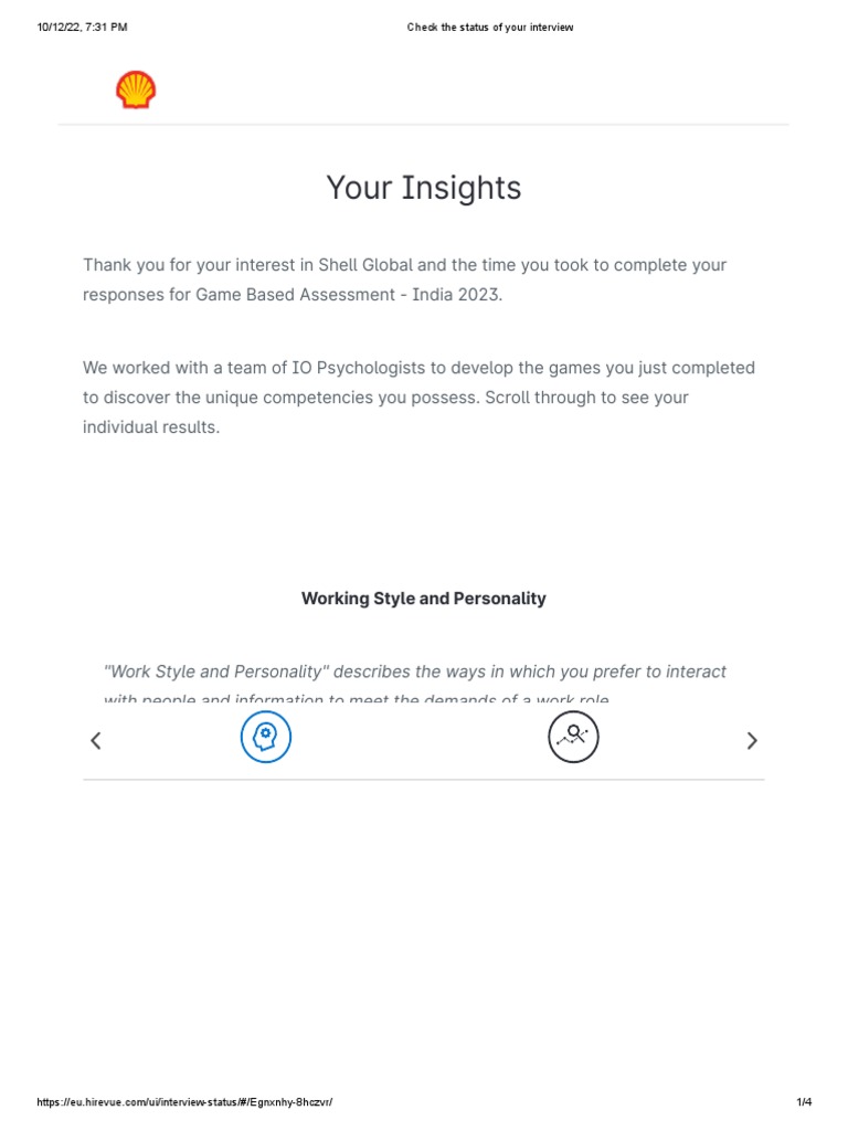 Insights Into Your Work Style and Personality From a Game-Based ...