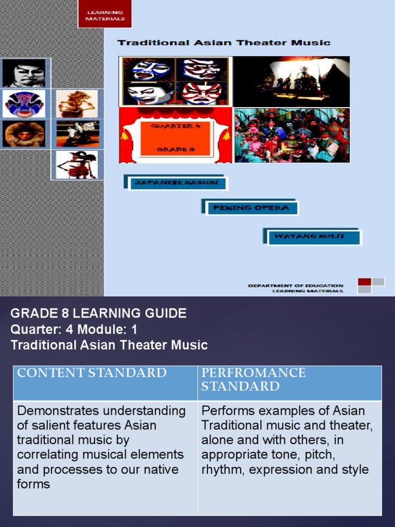 GRADE 8 MUSIC 4th QUARTER Powerpoint | PDF | Musical Instruments | Theatre