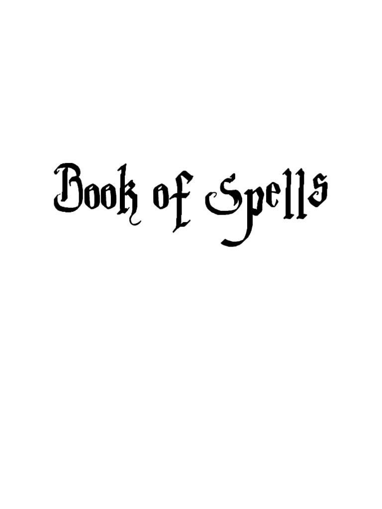 Harry Potter Book of Spells | PDF