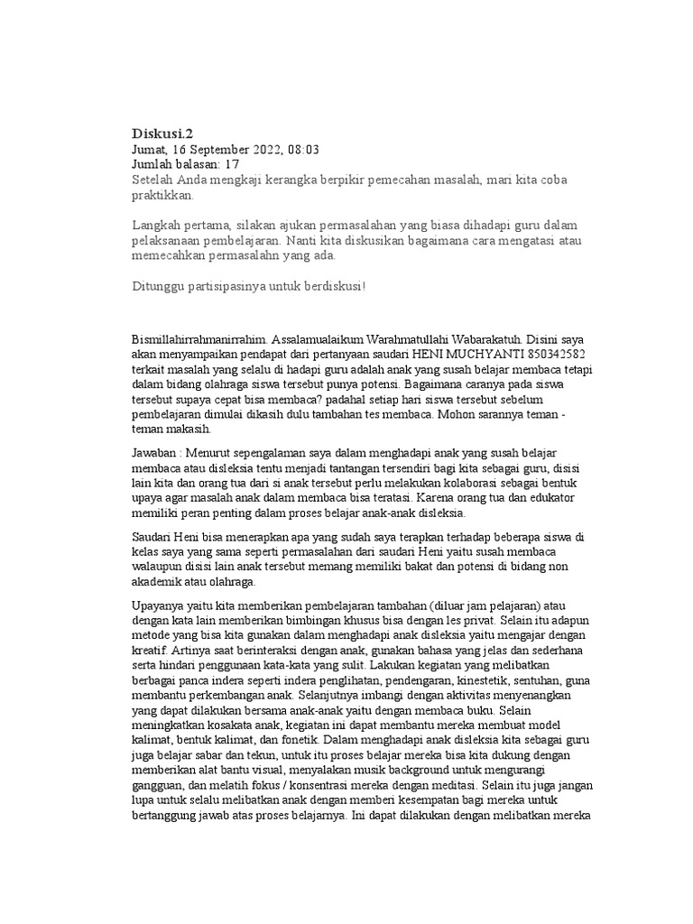 Diskusi 2 Tap | PDF | Karier & Perkembangan | Pengembangan Diri