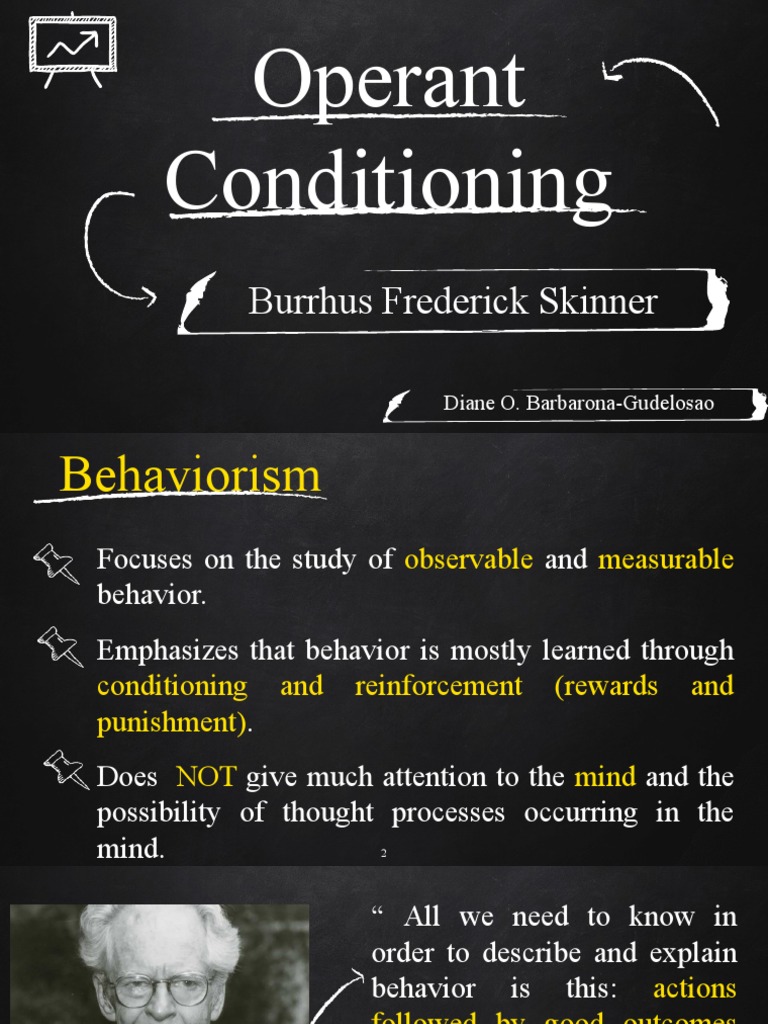 Bf Skinner | PDF | Reinforcement | Behaviorism