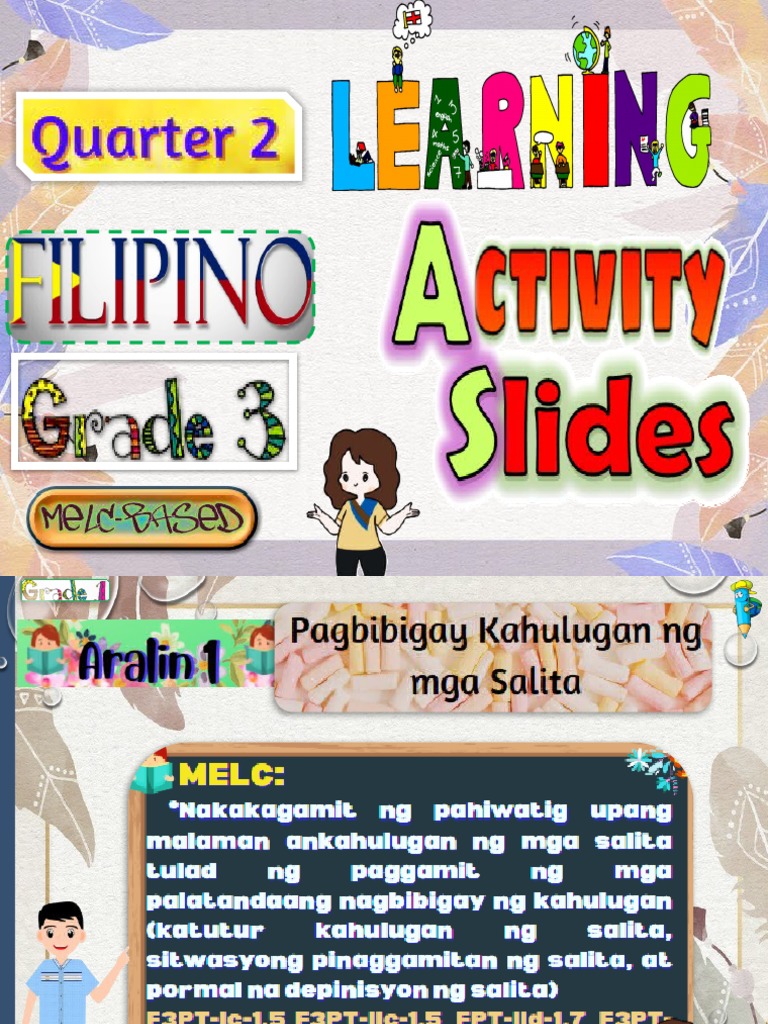 Filipino.Q2.Grade3.Week1 | PDF