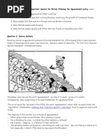 Political Cartoons on WWII Appeasement | PDF | Neville Chamberlain ...