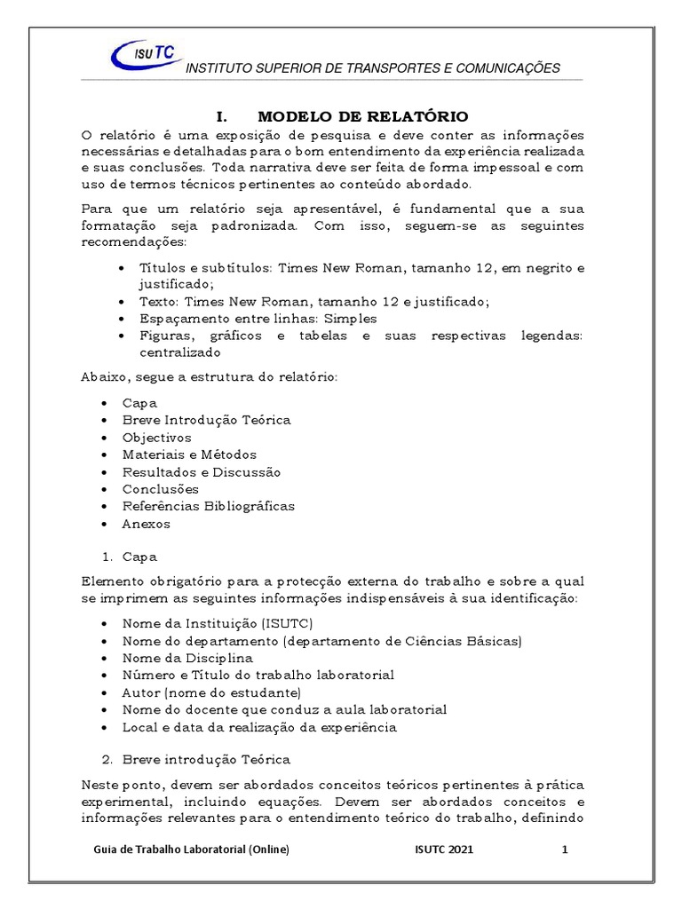 2022 - Modelo de Relatório e Teoria de Erros. 29-03-2022 | PDF ... 2022 - Modelo de Relatório e Teoria de Erros. 29-03-2022 | PDF ...