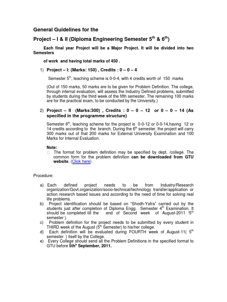 Diploma Engg. Final Year Project Guide | PDF | Career & Growth | Art