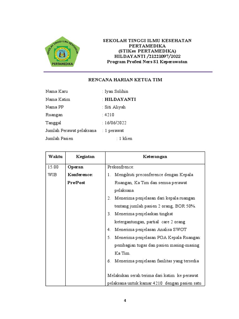 KATIM 16-6-2022 Hildayanti | PDF
