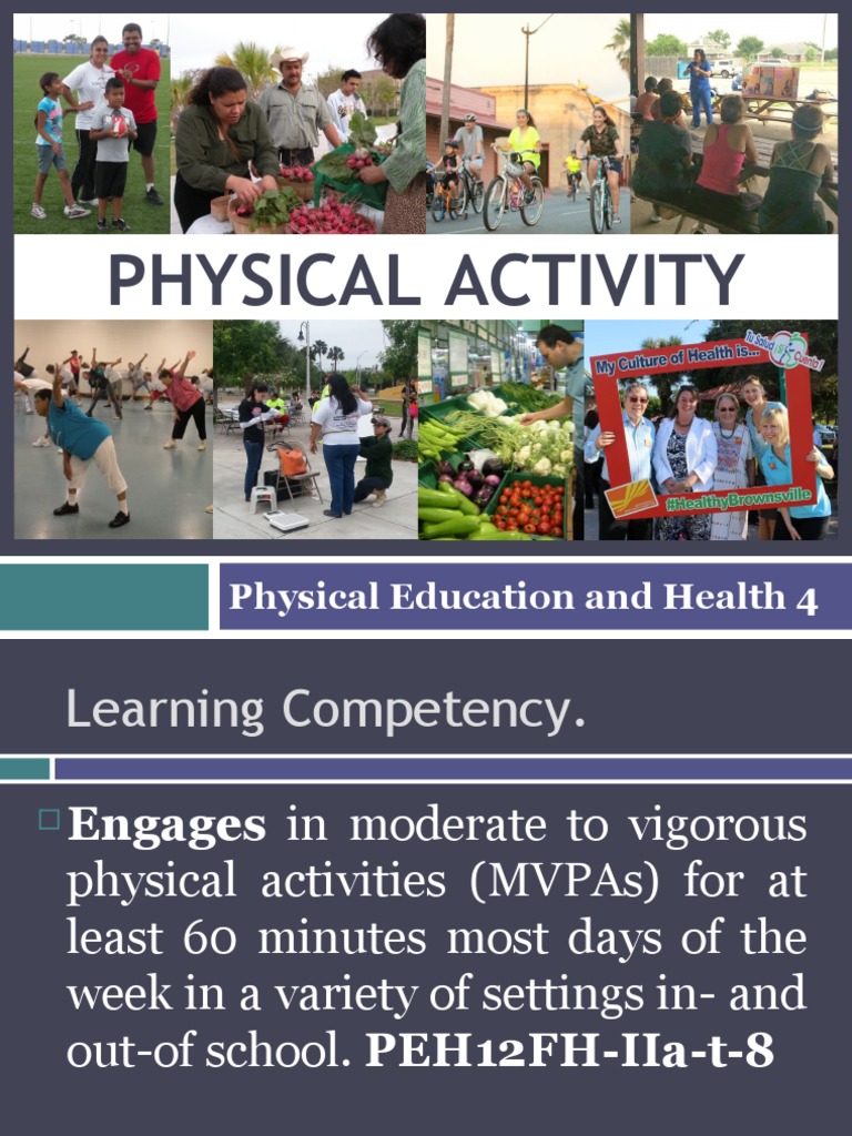 Moderate To Vigorous Physical Activities | PDF | Health Sciences ...